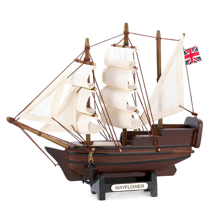 Mini Mayflower Ship Model | Happy Homes Collection